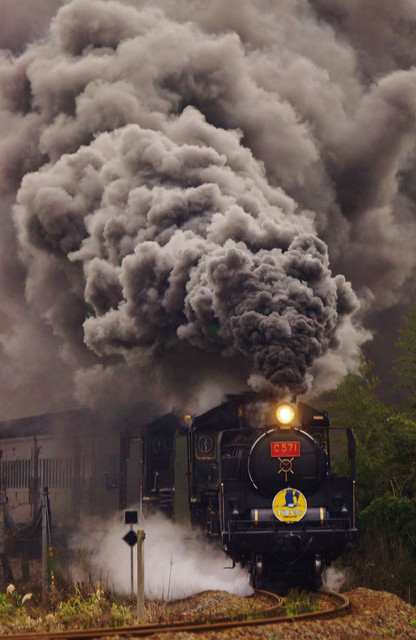 C57-1-D51-200重連運転(たっちゃんさん) | αcafe αの写真投稿サイト ｜ ソニー